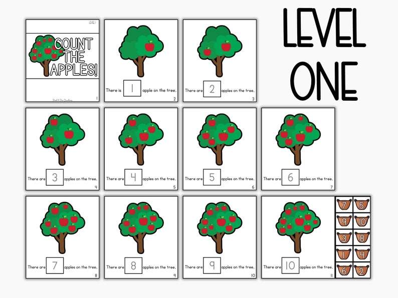 Counting and Number Identification Adapted Book Bundle, Special ...