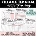 IEP Goal Tracking Binder, Editable Iep Goal Tracking Templates ...