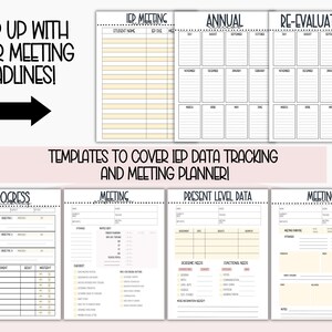 Self Contained Special Education Planner, Editable Boho Teacher Planner ...