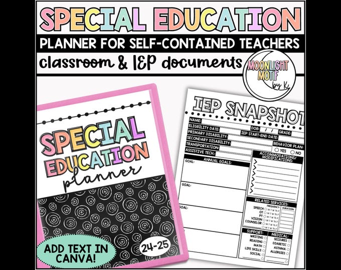 IEP Caseload Meetings Checklist Planning Spreadsheet: Tracking Due ...