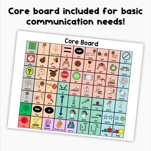 Visual Support Dashboard, File Folder Daily Schedule, Special Education ...