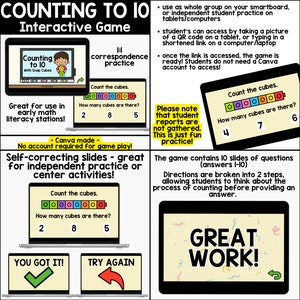 Early Math Skills Learning Games, Digital Kindergarten Math Games ...