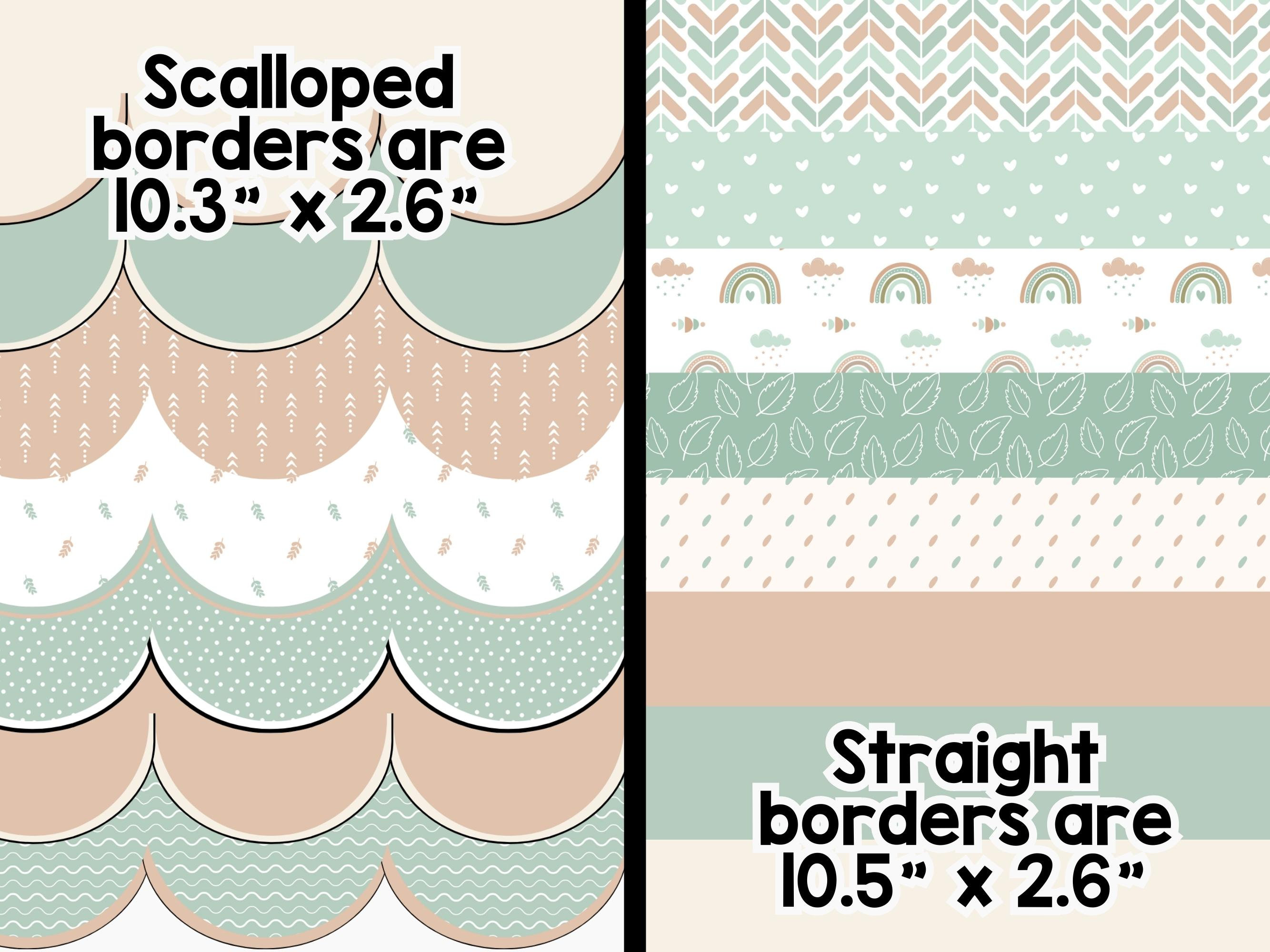 Printable Boho Bulletin Board Kit, Boho Classroom Decor, Bulletin Board ...