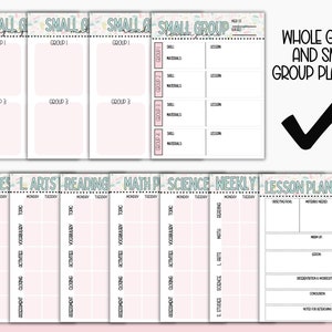Self Contained Special Education Planner, Editable Terrazzo Teacher ...