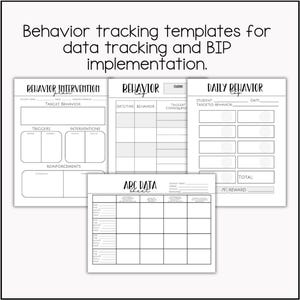 Editable IEP Meeting Planner Templates, Canva Templates, Printable ...