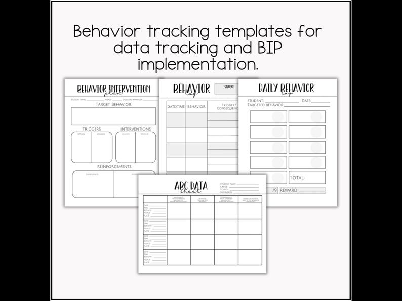 Editable IEP Meeting Planner Templates, Canva Templates, Printable ...