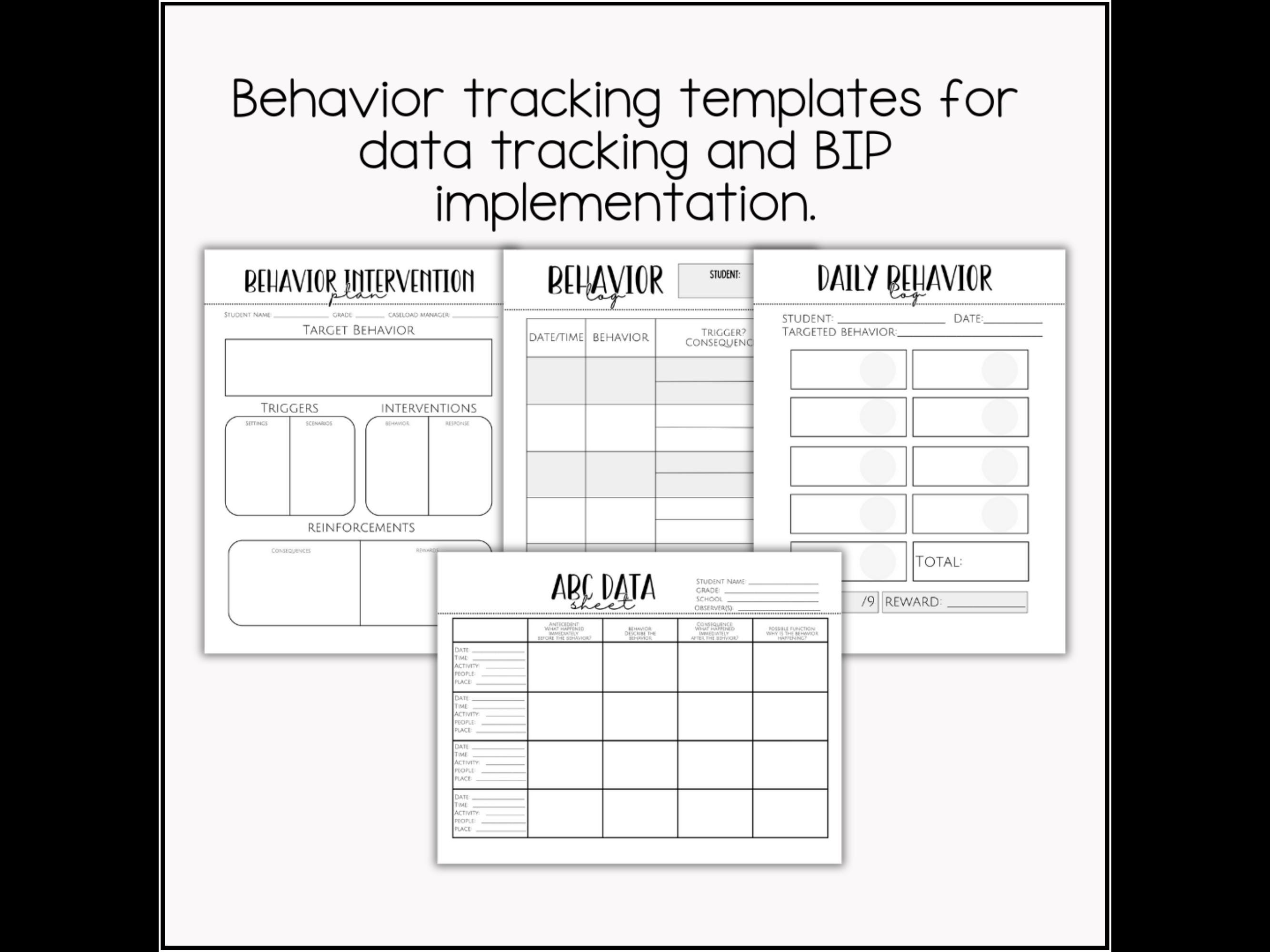 Editable IEP Meeting Planner Templates, Canva Templates, Printable ...