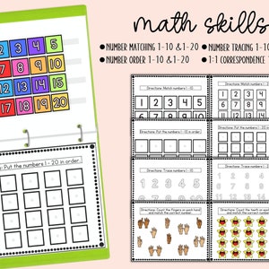 IEP Skills Binder, Printable IEP Goal Assessments, Basic Skills ...