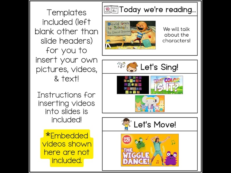 Circle Time Morning Meeting Slides, Special Education Morning Warm-up ...