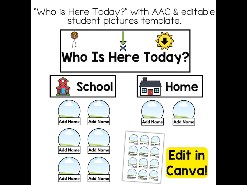 Circle Time Visuals, Prek Morning Meeting Visuals, Circle Time Mini ...