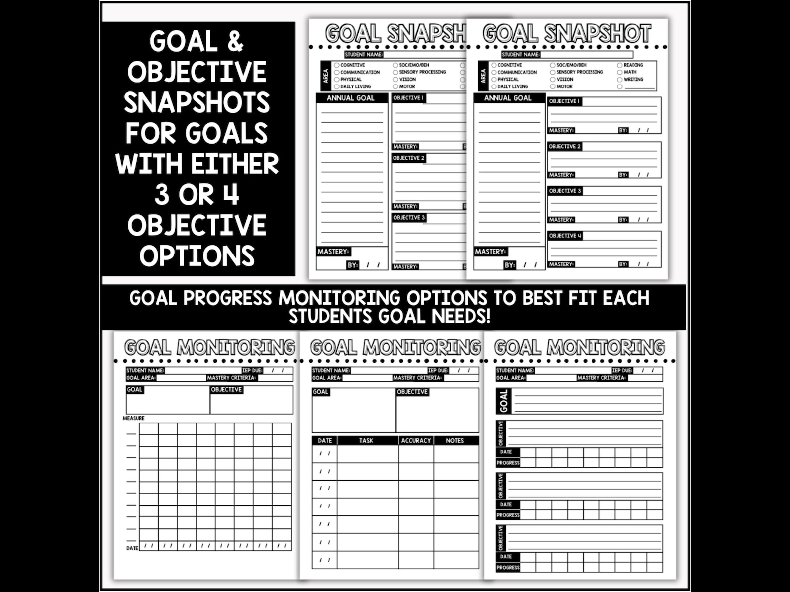 Special Education Planner, Self-contained Teacher Binder, IEP Meeting ...