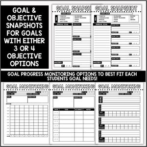 Special Education Planner, Self-contained Teacher Binder, IEP Meeting ...