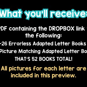 Alphabet Adapted Books, Adapted Books for Special Education, Phonics ...