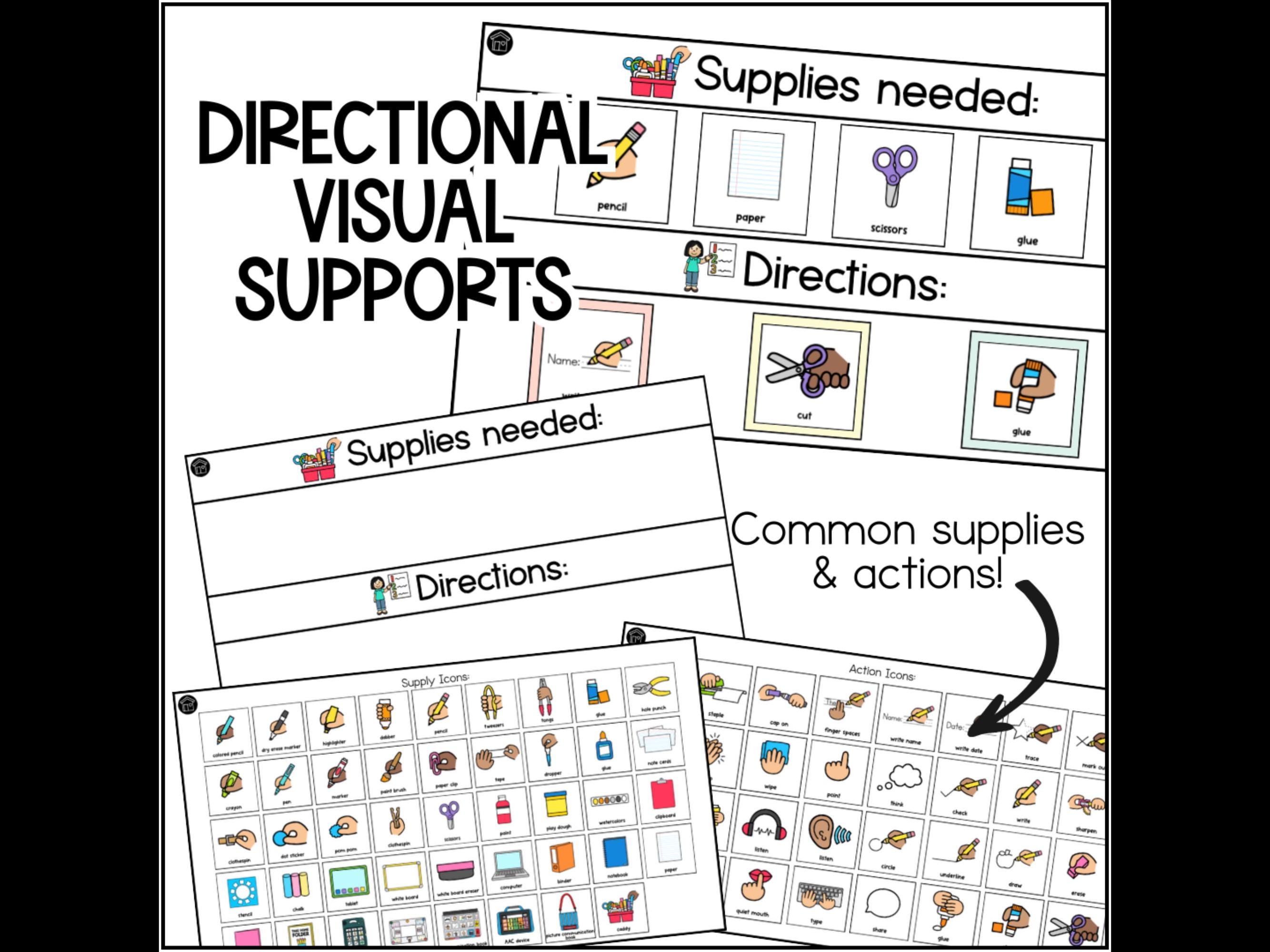 Special Education Morning Meeting, 350+ Moveable Visuals, SPED Daily ...