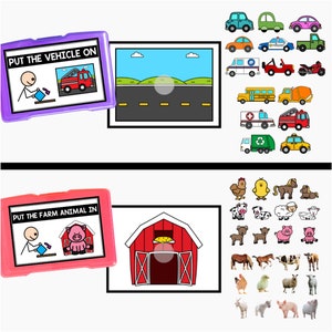 Errorless Task Boxes, Core Word Put Activities, Interactive Fine Motor ...