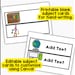 Editable Daily Classroom Schedule Visuals, Special Education Visual ...