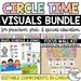 Circe Time Bundle, Visuals for Prek, Preschool Morning Meeting, Circle ...