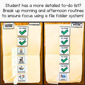 Editable Visual Flip Schedule, First Then Boards, Token Boards, SPED ...