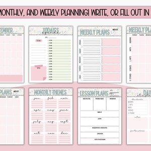 Editable Self Contained Special Education Planner, Terrazzo Teacher ...