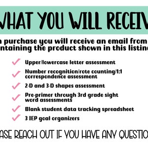 Student Data Tracker, Basic Skills Assessment, IEP Goal Tracker, Basic ...