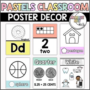 Patels Classroom Posters, Brights Classroom Decor, Alphabet Posters ...