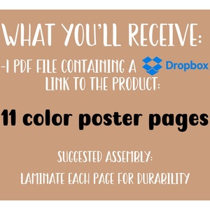 Printable Neutral Color Classroom Decor, Color Classroom Posters ...