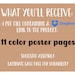 Printable Neutral Color Classroom Decor, Color Classroom Posters ...