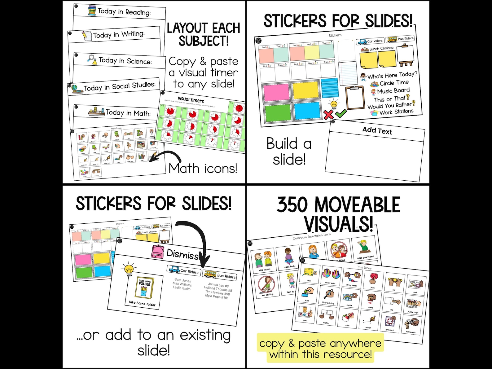 Special Education Morning Meeting, 350+ Moveable Visuals, SPED Daily ...