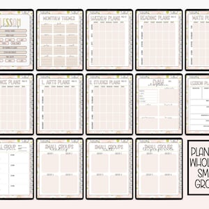 Digital SELF CONTAINED Rainbow Special Education Planner, Caseload and ...