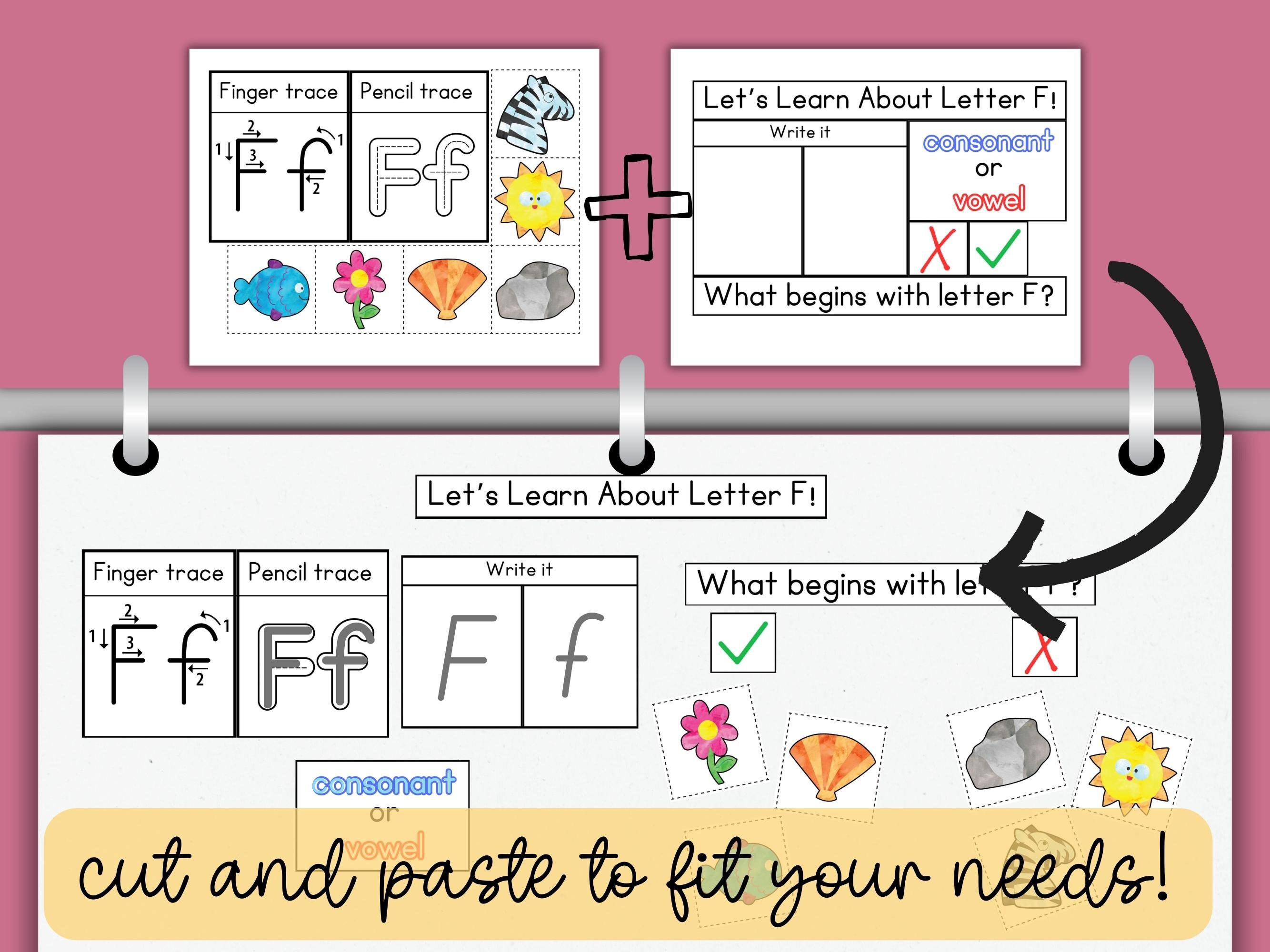 Phonics Anchor Chart, Printable Letter Sound Guided Reading Lesson ...