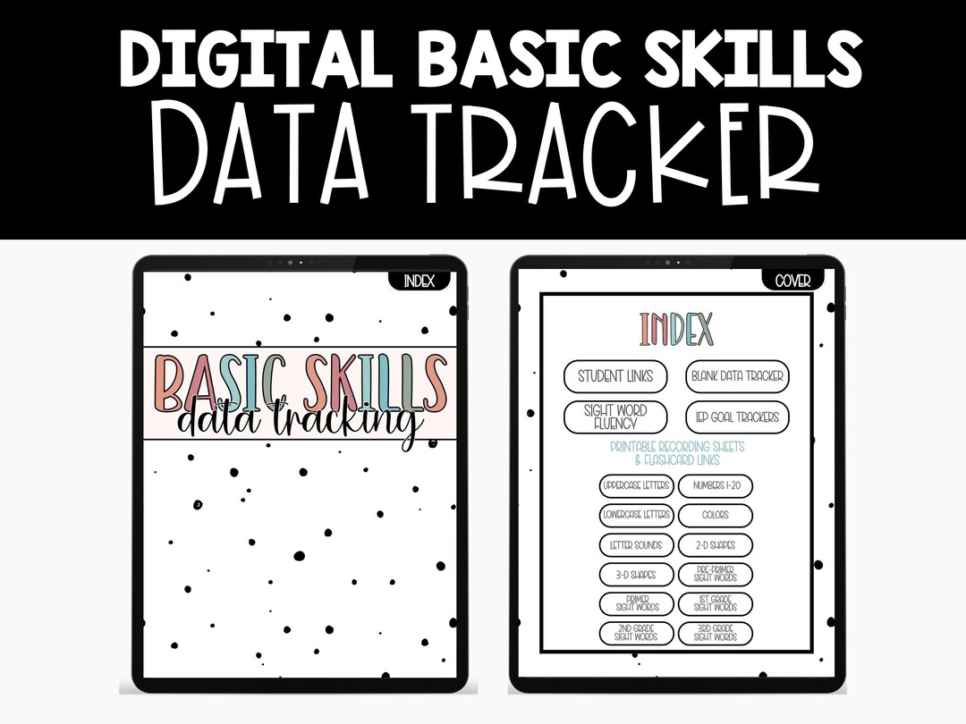 Boho Digital Student Data Tracker, Basic Skills Assessments, Student ...