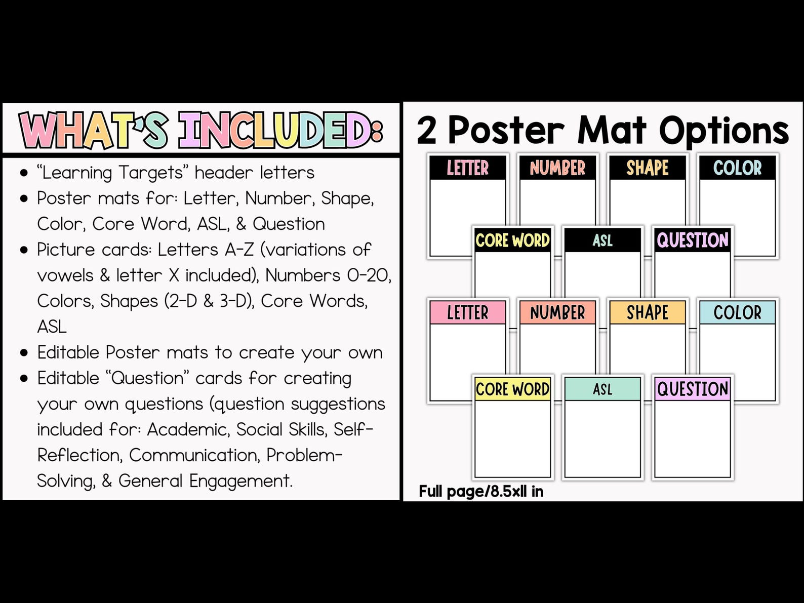Morning Meeting and Focus Wall Bulletin Board Kit, Visuals for Special ...