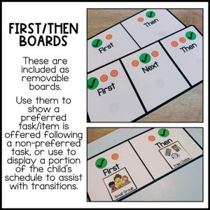 Visual Communication Book for Non-verbal, Choice Board Binder, Visual ...