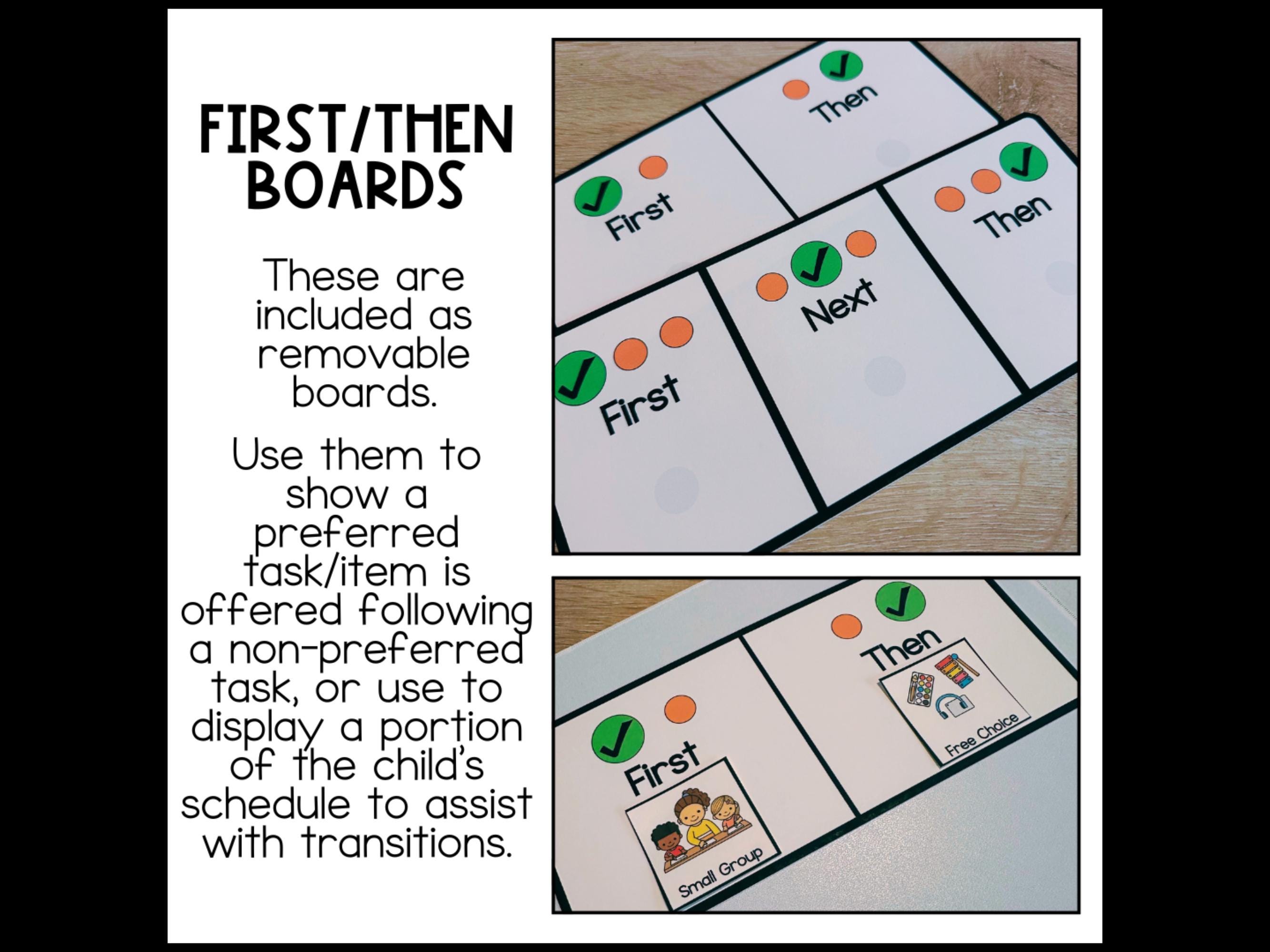 Visual Communication Book for Non-verbal, Choice Board Binder, Visual ...