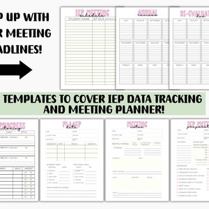 Editable Special Education Planner Binder, Caseload Canva Templates ...
