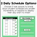Visual Support Dashboard, File Folder Daily Schedule, Special Education ...