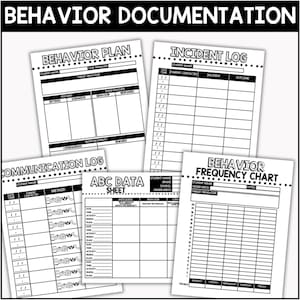 Special Education Planner, Self-contained Teacher Binder, IEP Meeting ...