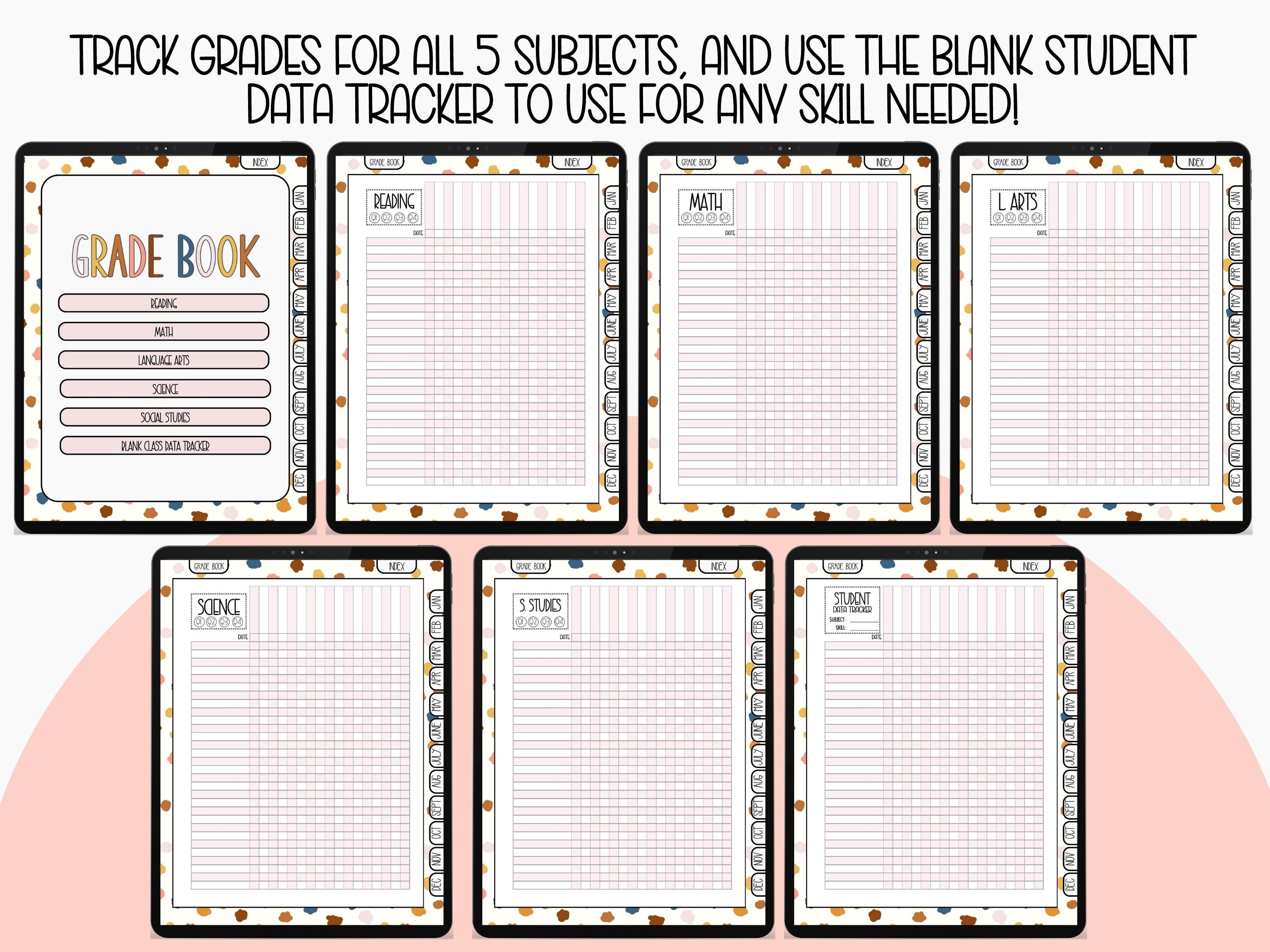 Digital SELF CONTAINED Boho Special Education Planner, Caseload ...