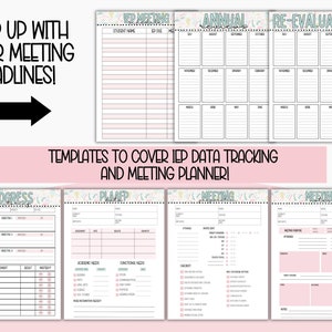Self Contained Special Education Planner, Editable Terrazzo Teacher ...
