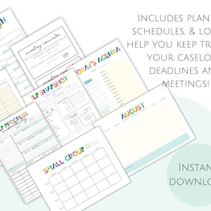 Printable Special Education Binder Templates, IEP Meeting Prep Binder ...