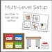 Independent Work Station Setup Visuals, Special Education Classroom ...