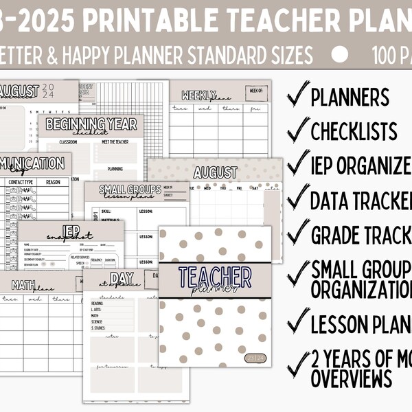 2024 2025 Planner - Etsy