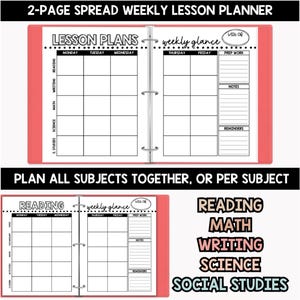 Boho Special Education Planner, Dated Planner, SPED Teacher Binder, IEP ...