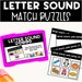 Letter Sound Task Boxes, Alphabet Activities, Prek and Kindergarten ...