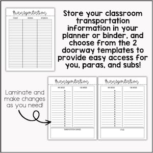 Student Information, Parent Contact Log, Communication Log ...