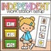 Independent Work Station Setup Visuals, Special Education Classroom ...