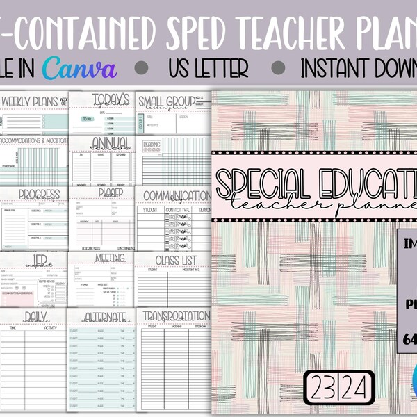 Teacher Special Education Binder - Etsy