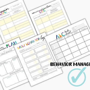 Printable Special Education Planner Binder, Caseload Templates, Section ...