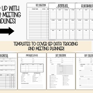 Self Contained Special Education Planner, Editable Teacher Planner, IEP ...