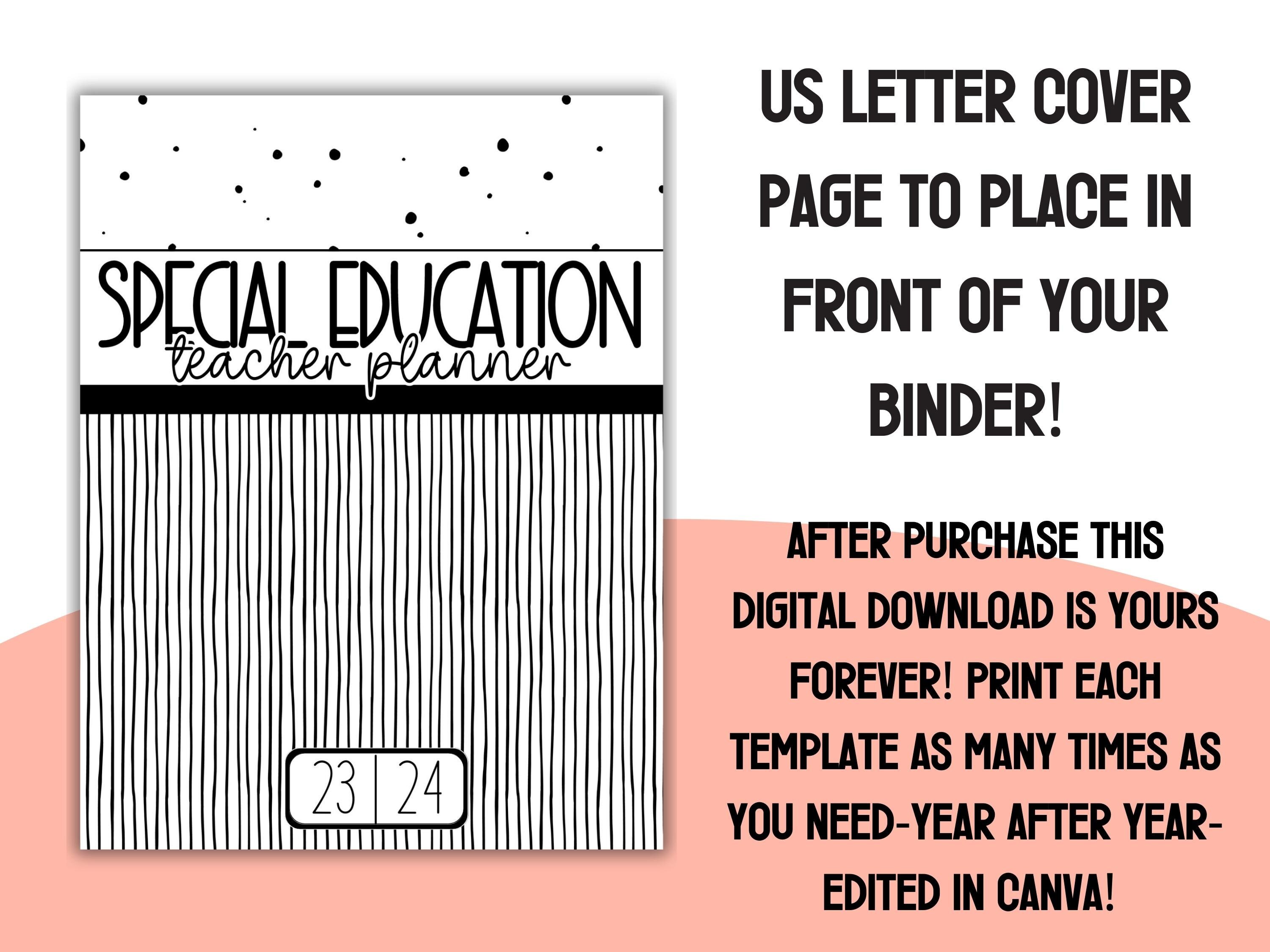 Editable Special Education Caseload Templates, IEP Goal Planning ...